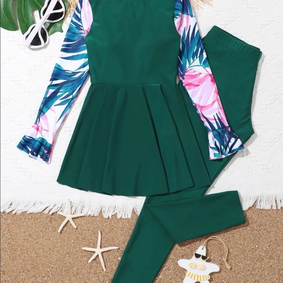 Swim | Three Piece Shein Swim Suit For Kids | Poshmark